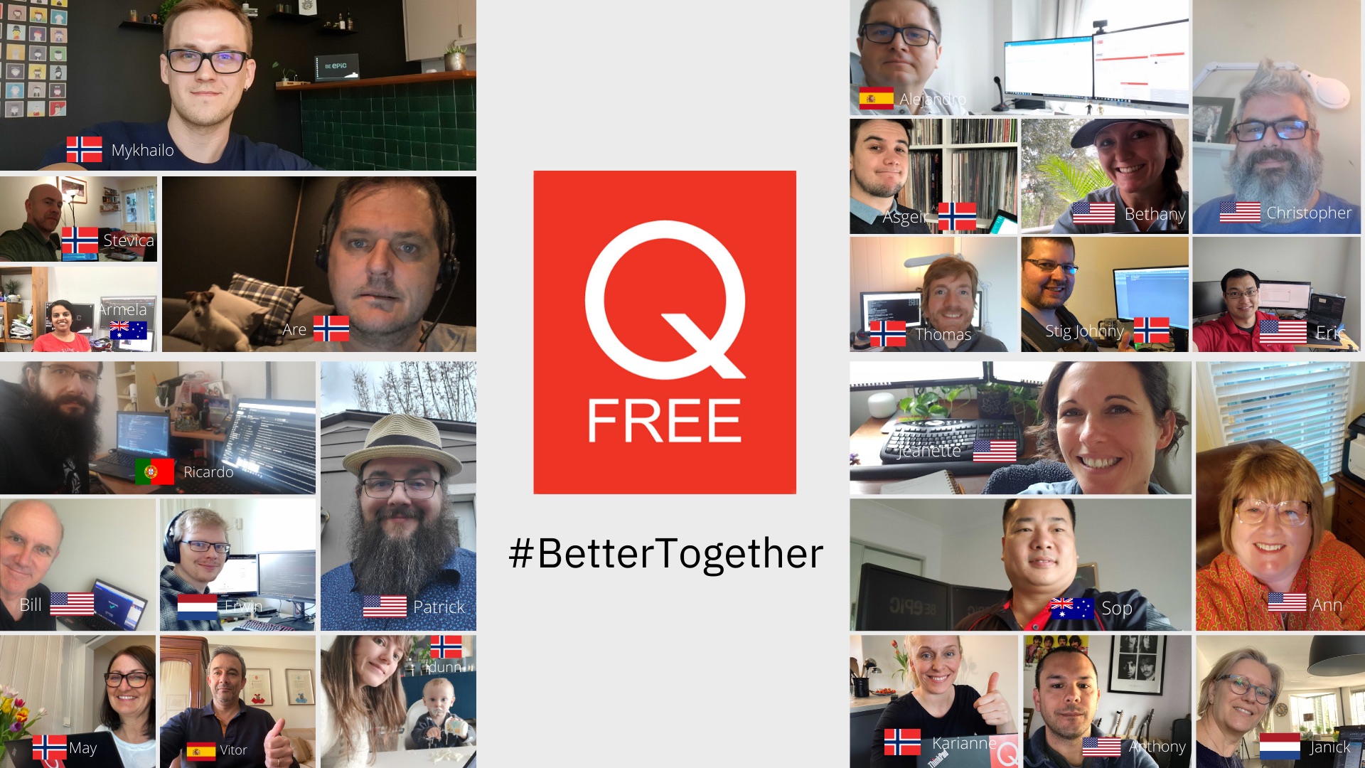 #Better Together – also when working from home - Q-Free