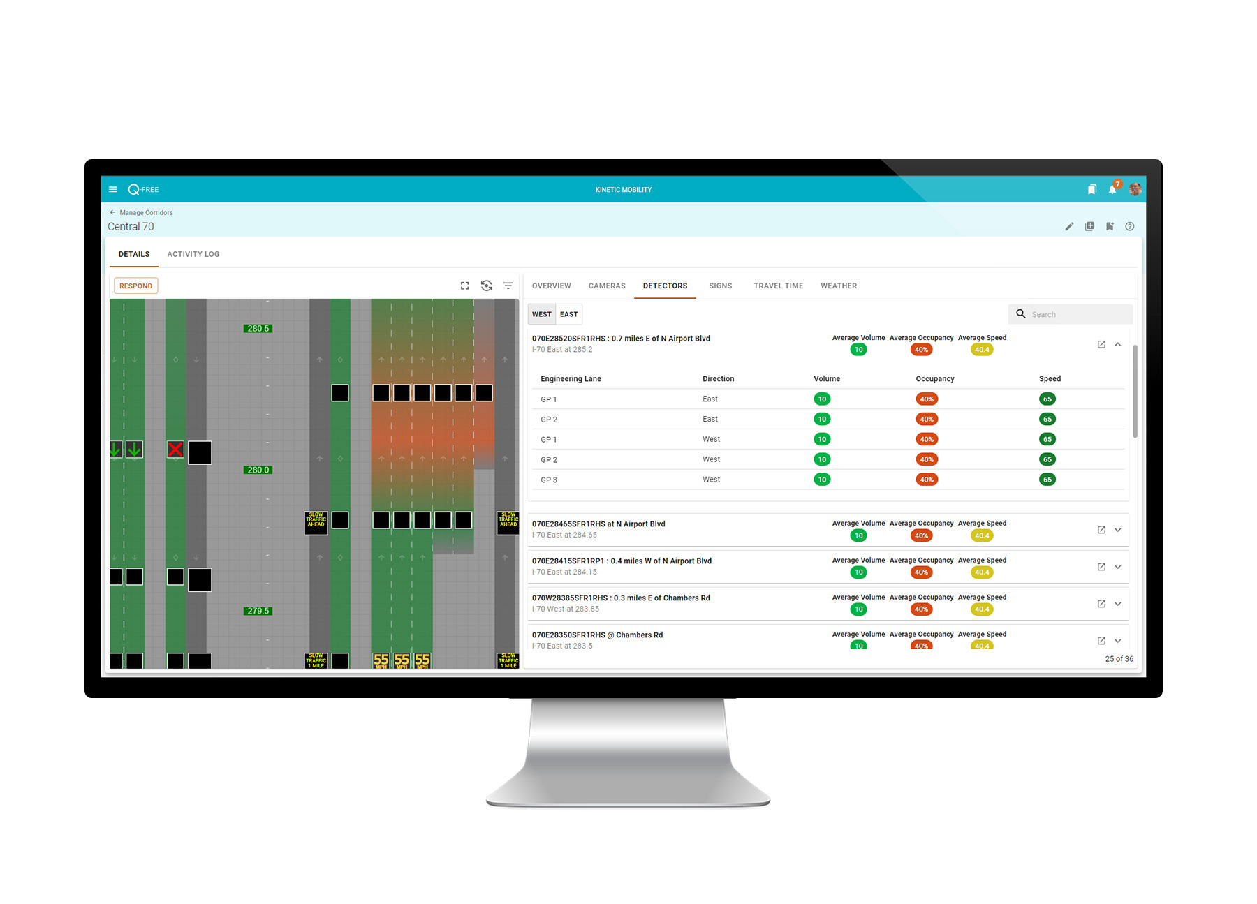 Kinetic Corridors - Q-Free