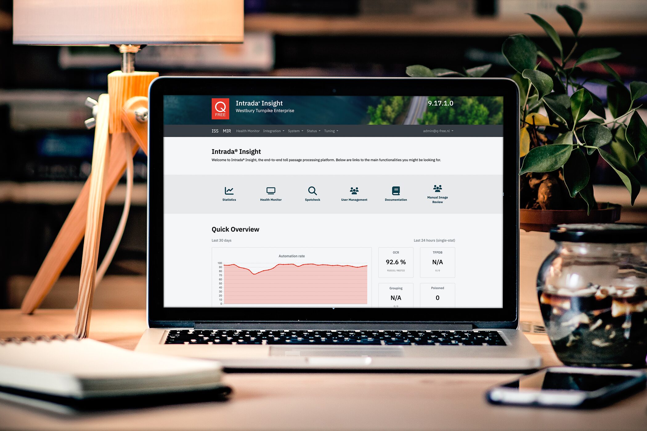 Q-Free brings advanced data handling to Intrada Insight - Q-Free